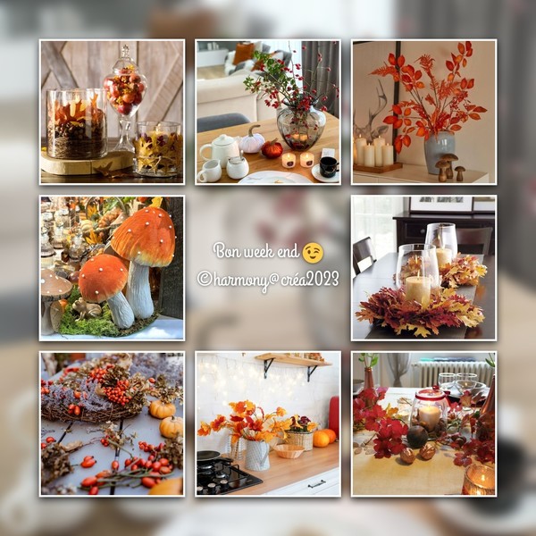 Bonne fin de semaine et week end.