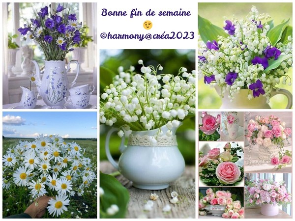 Bonne fin de semaine et week end.