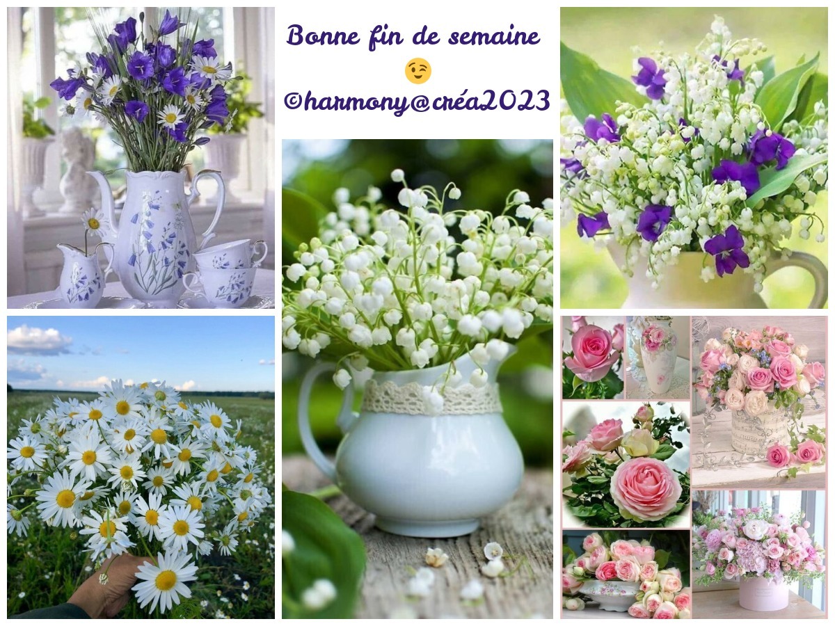 Bonne fin de semaine et week end.